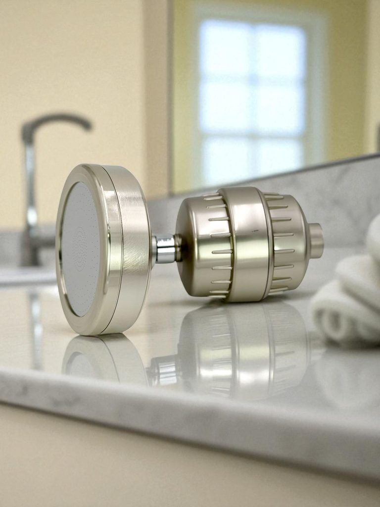 Shower Filter Set (Brushed Nickel)