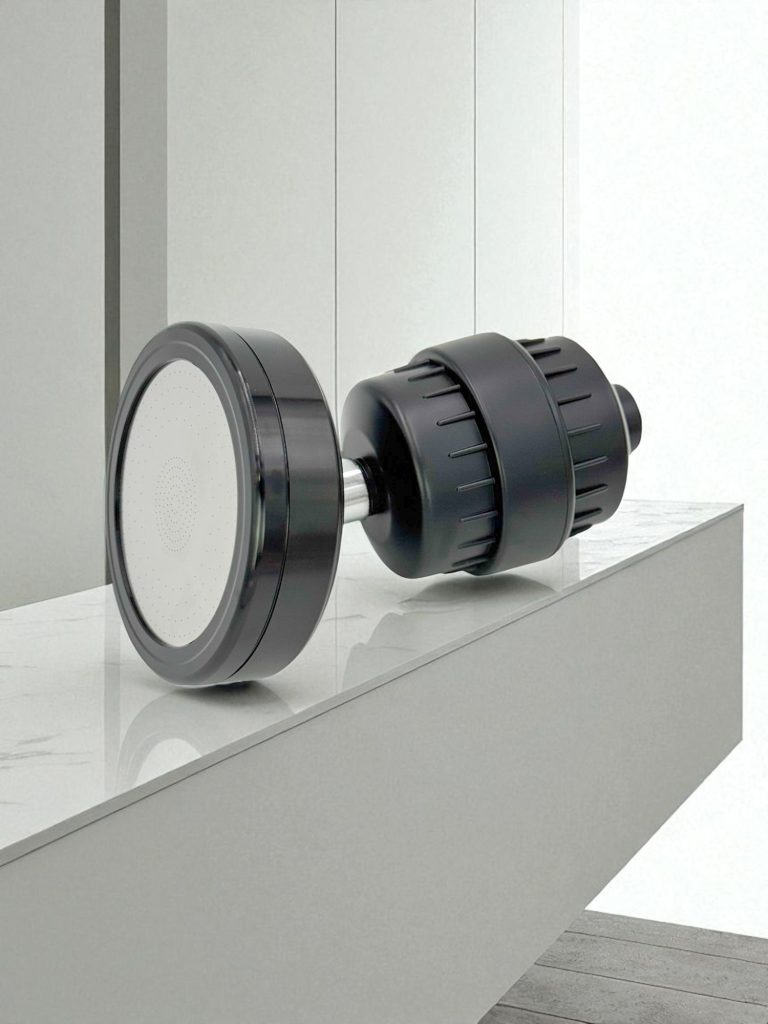 Shower Filter Set (Matte Black)