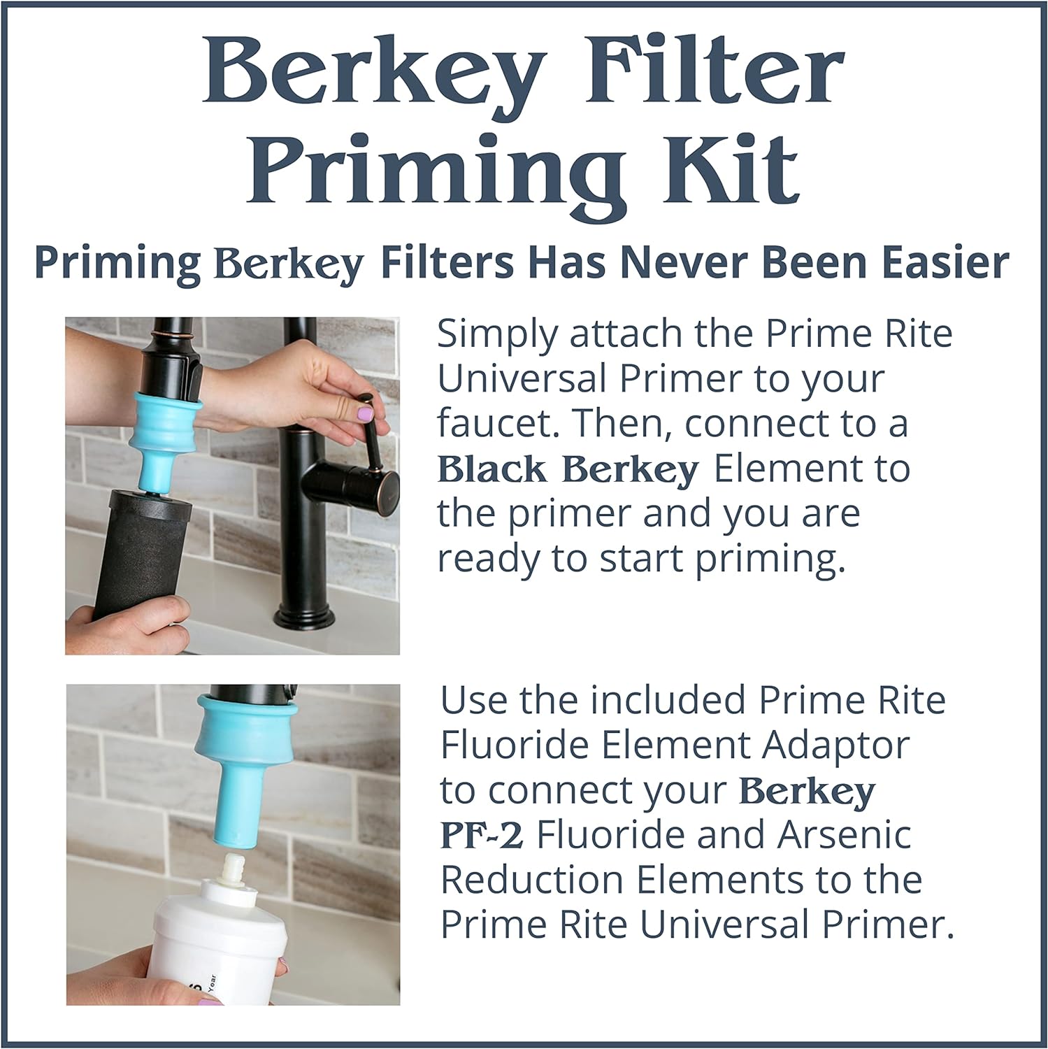 How To Prime Berkey Filters